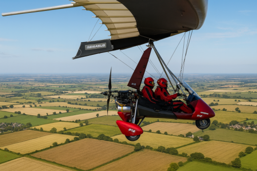 Microlighting 60 Minutes - UK wide | Hands-On Microlight Flying ...